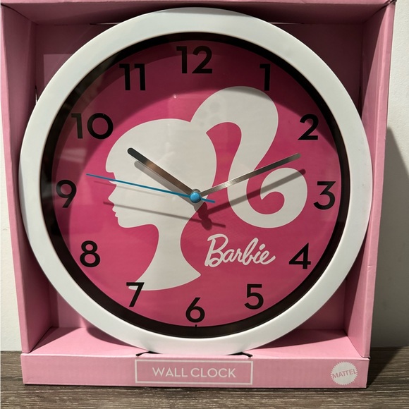 Mattel | Wall Decor | Barbie Wall Clock | Poshmark